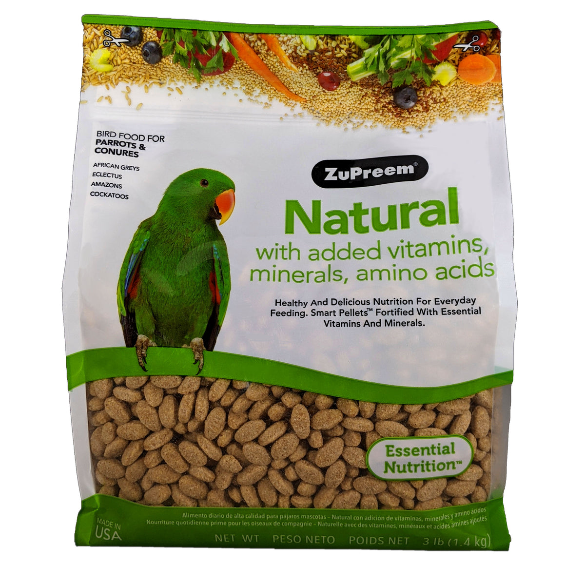 ZuPreem Natural – Feathered Follies